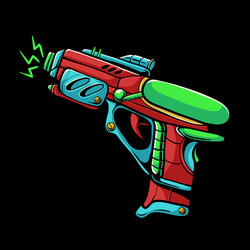 Cartoon Gun Vector Images (over 26,000)