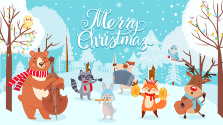Christmas Animals Vector Images (over 100,000)