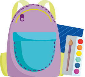 Back to school notebook color paletter Royalty Free Vector