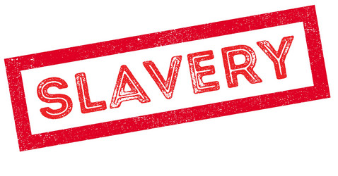 Slavery rubber stamp Royalty Free Vector Image