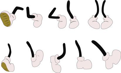 Comic Feet Legs Cartoon Drawing Vector Images (over 110)
