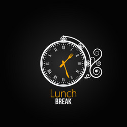 Lunch Time Clock Vector Images (over 2,400)