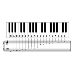 Grand Piano Layout Vector Images (44)