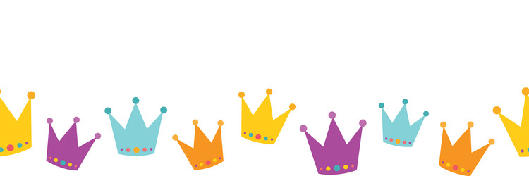 Heart pattern border design seamless Royalty Free Vector