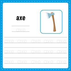 Axe Flashcard Vector Images (16)