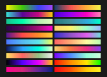 Trend color palette guide template fit Royalty Free Vector