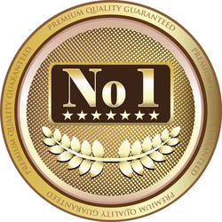 Number one symbol Royalty Free Vector Image - VectorStock