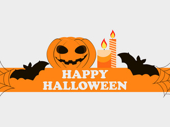 Happy halloween october 31st holiday greeting Vector Image