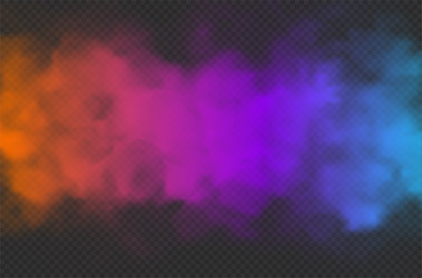 Smoke red fog background effect steam Royalty Free Vector