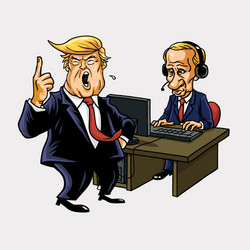 President Donald Trump Vector Images (over 550)