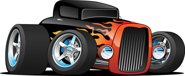 Cartoon Hot Rod Vector Images (over 1,100)