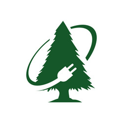 World environment renewable green energy logo Vector Image
