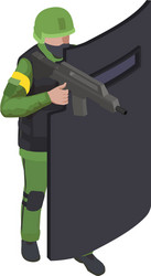 Isometric Soldier Vector Images (over 4,100)