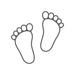 Footprint Clipart Black And White