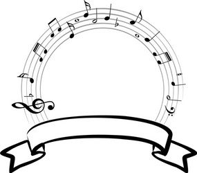 Frame with notes Royalty Free Vector Image - VectorStock