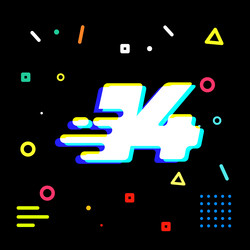 Numbers 14 Vector Images (over 2,400)