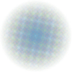Optical dots radial gradient Royalty Free Vector Image