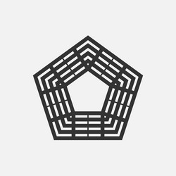 Pentagon Royalty Free Vector Image - VectorStock