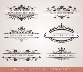 Border Floral Dingbat Vector Images (over 100)