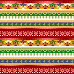 Flat design peruvian pattern Royalty Free Vector Image