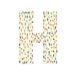Letter H People Vector Images (over 700)