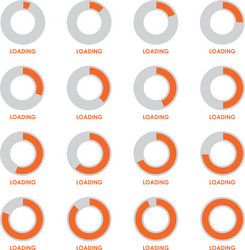 Indicator loading Royalty Free Vector Image - VectorStock