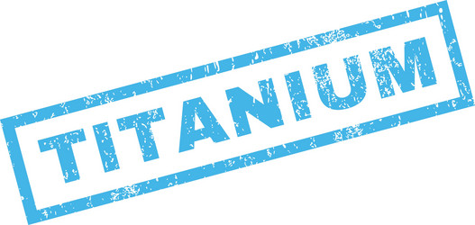 Titanium textile stamp Royalty Free Vector Image
