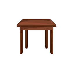 Dining table cartoon Royalty Free Vector Image