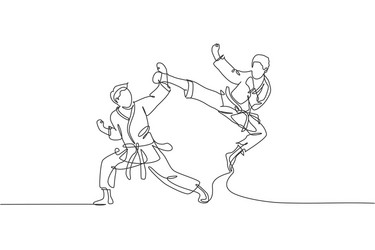 Karate Sidekick Vector Images (over 330)