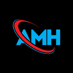 Amh logo letter design Royalty Free Vector Image