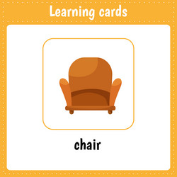 Chair Flashcard Vector Images (44)