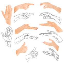 Drawing Hand Pinch Vector Images (over 480)
