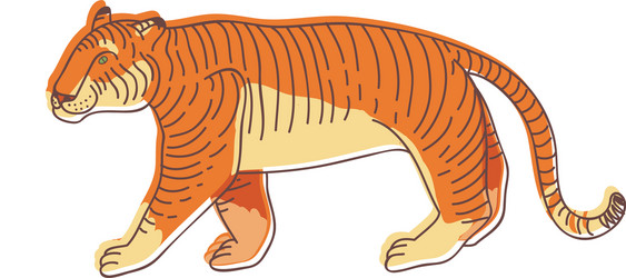 Tiger Side View Vector Images (over 270)
