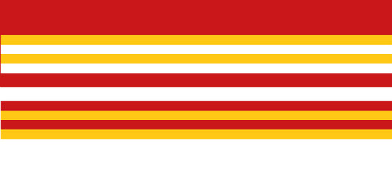 Red yellow stripes background template design 263 Vector Image