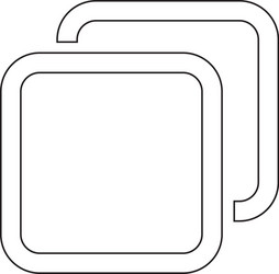 Windows tab icon Royalty Free Vector Image - VectorStock