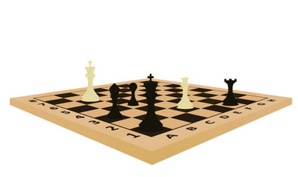 Chess table Royalty Free Vector Image - VectorStock