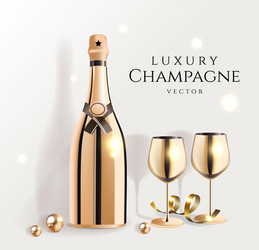 Champagne Gold Label Wine Vector Images (over 560)
