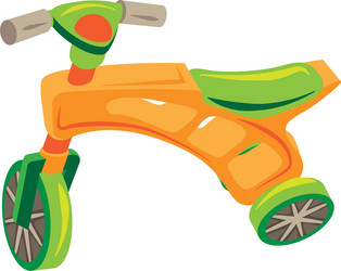 Tricycle Cartoon Red Vector Images (over 120)