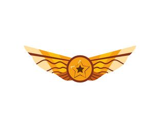Star with Wings Military Vector Images (over 2,800)