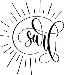 Surf Letters Vector Images (over 6,900)