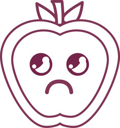 Sad Apple Face Vector Images (over 200)