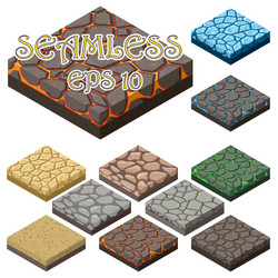 Game level map mobile ui stages with various Vector Image