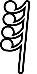 Sixty Fourth Isolated Note Vector Images (over 100)