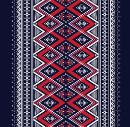Geometric ethnic texture embroidery triangle desi Vector Image