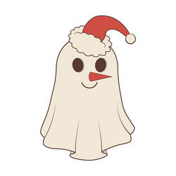 Cartoon christmas spirit Royalty Free Vector Image