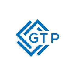 Ctp letter logo design on white background Vector Image