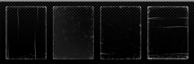 Realistic paper texture for album cover overlay Vector Image