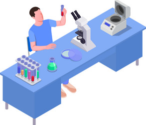 Computer Lab Isometric Laboratory Vector Images (over 450)