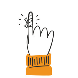 Cut Hurt Finger Cartoon Vector Images (39)