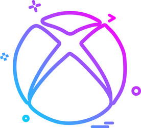 Xbox icon design Royalty Free Vector Image - VectorStock